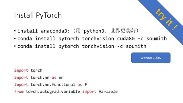 [students AI workshop] Pytorch | PPTX | Programming Languages | Computing