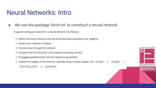 PyTorch crash course | PDF