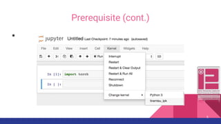 PyTorch crash course | PDF