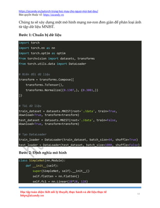 PyTorch trong học máy cho người mới bắt đầu.pdf