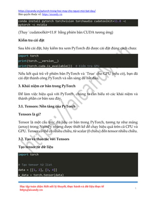 PyTorch trong học máy cho người mới bắt đầu.pdf