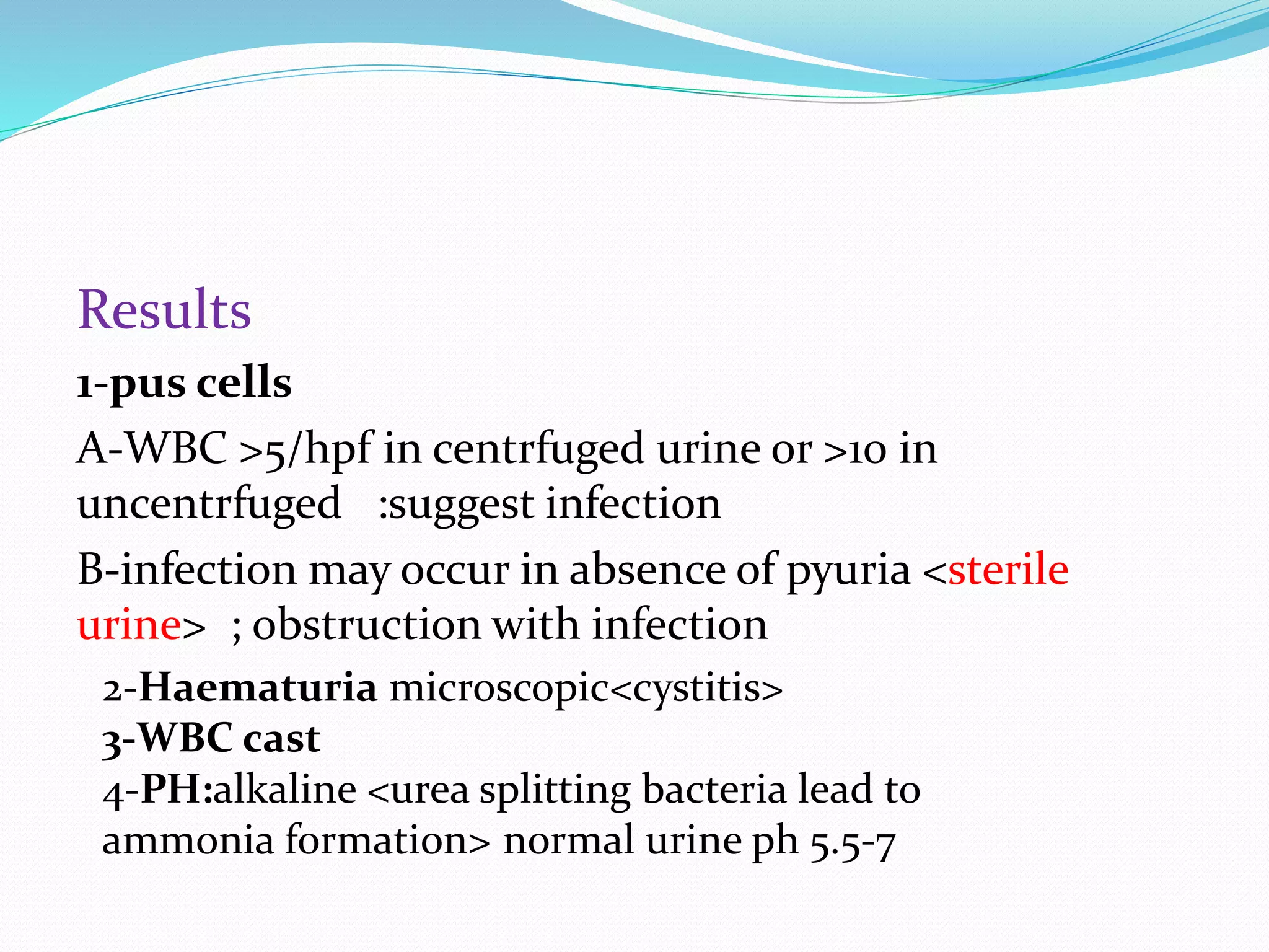 Pyuria and urinary tract infection 2 | PPTX