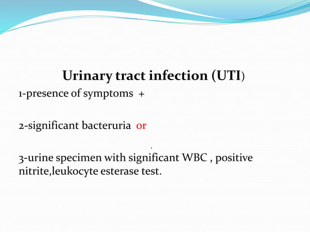 Pyuria and urinary tract infection 2 | PPTX