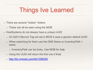 Introduction to vSphere APIs Using pyVmomi | PPTX | Operating Systems | Computer Software and ...