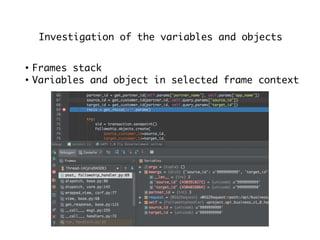 Debugging (Django) application in PyCharm | PPT