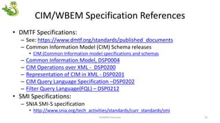 PyWBEM Rapid Overview | PPT