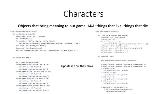 Pyweek presentation | PPT