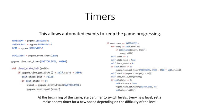 Pyweek presentation | PPT