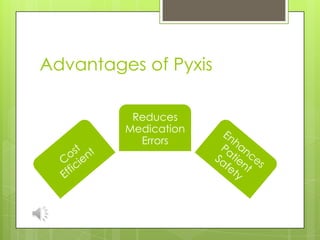 Pyxis medication administration system2 | PPT