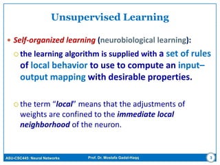 Neural Networks: Self-Organizing Maps (SOM) | PDF