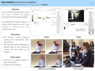 User experience design portfolio, Harry Brenton | PPT