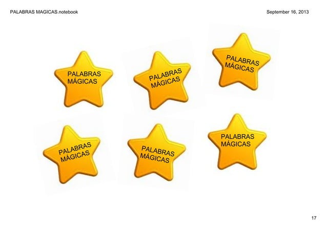 Palabras magicas pdf | PPT