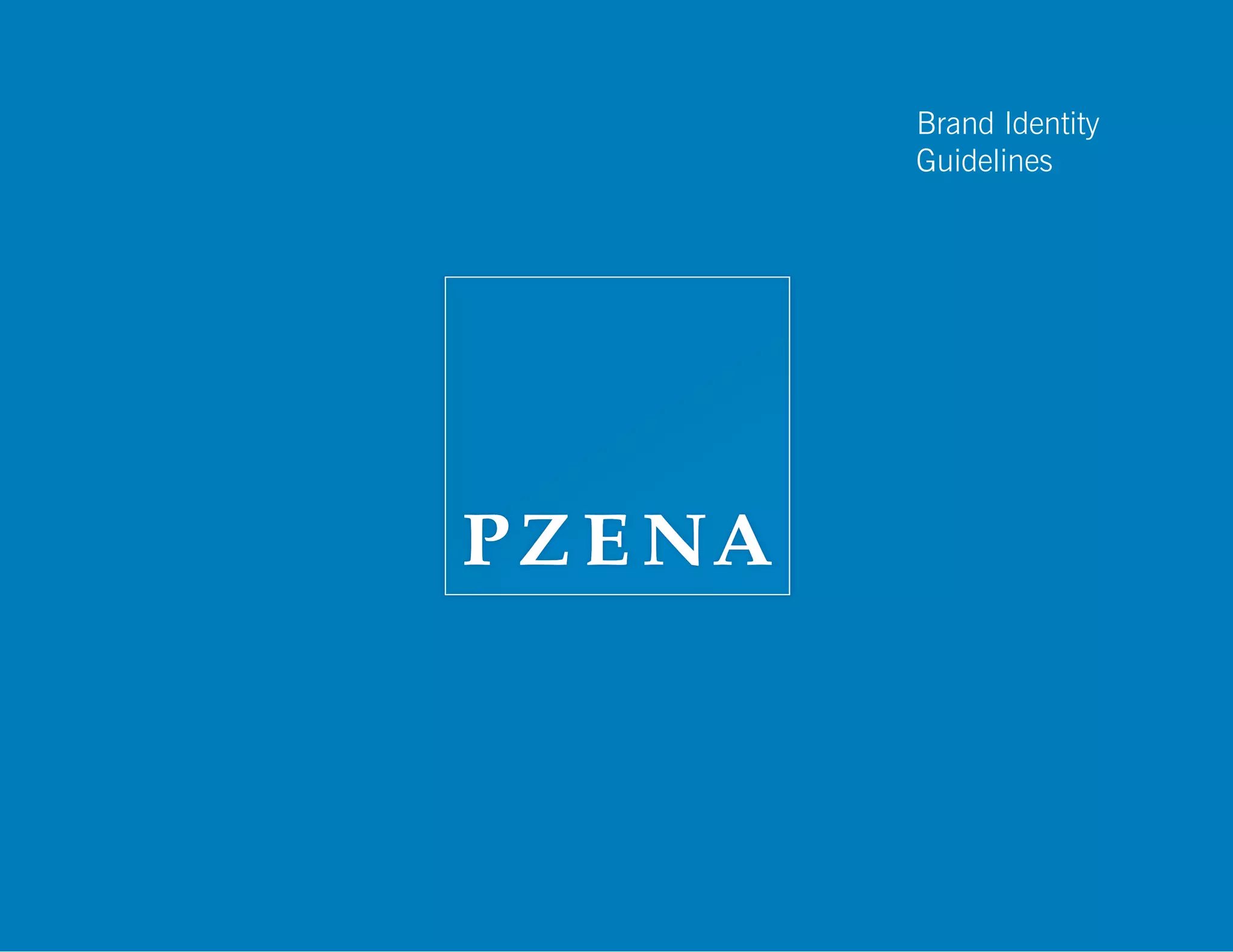 Pzena brand-identity-guidelines-official | PPT