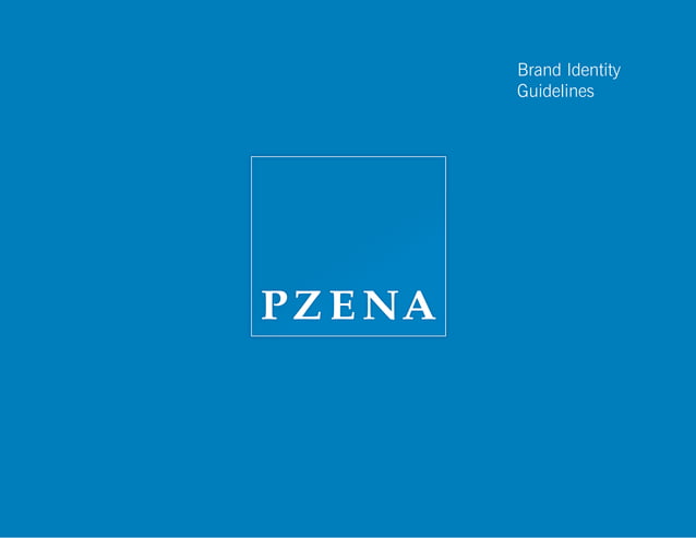 Pzena brand-identity-guidelines-official | PPT