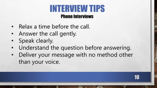 Interviewing | PPTX