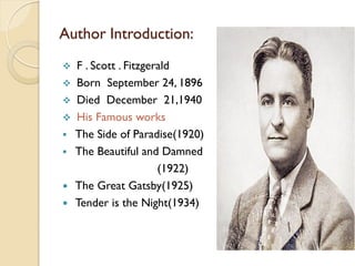 The Great Gatsby and The_failure_of_American_Dream_in_F.pdf | Genres