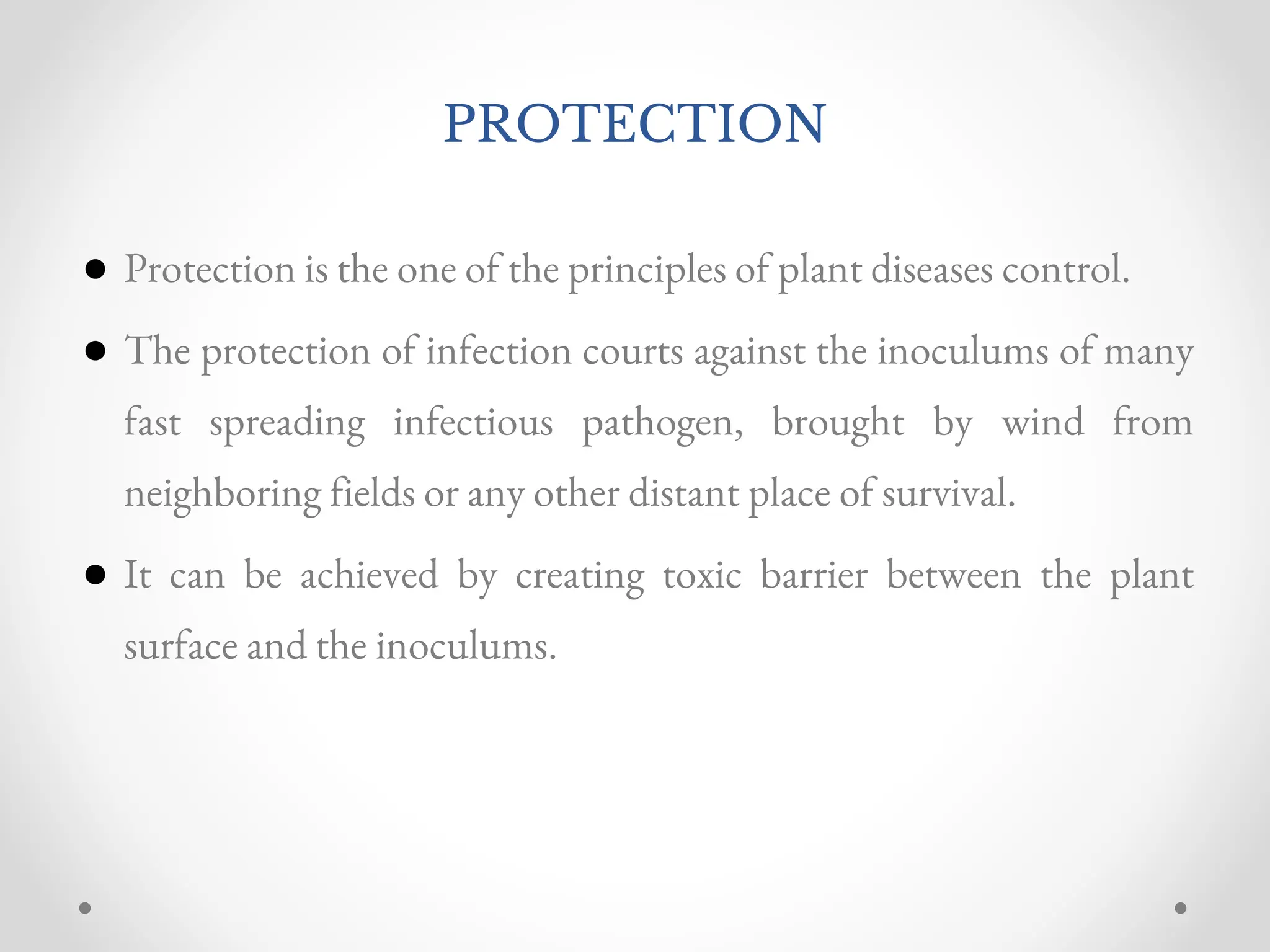 PROTECTION OF CROPS FROM SOIL BORNE AND VECTOR BORNE DISEASES .pptx