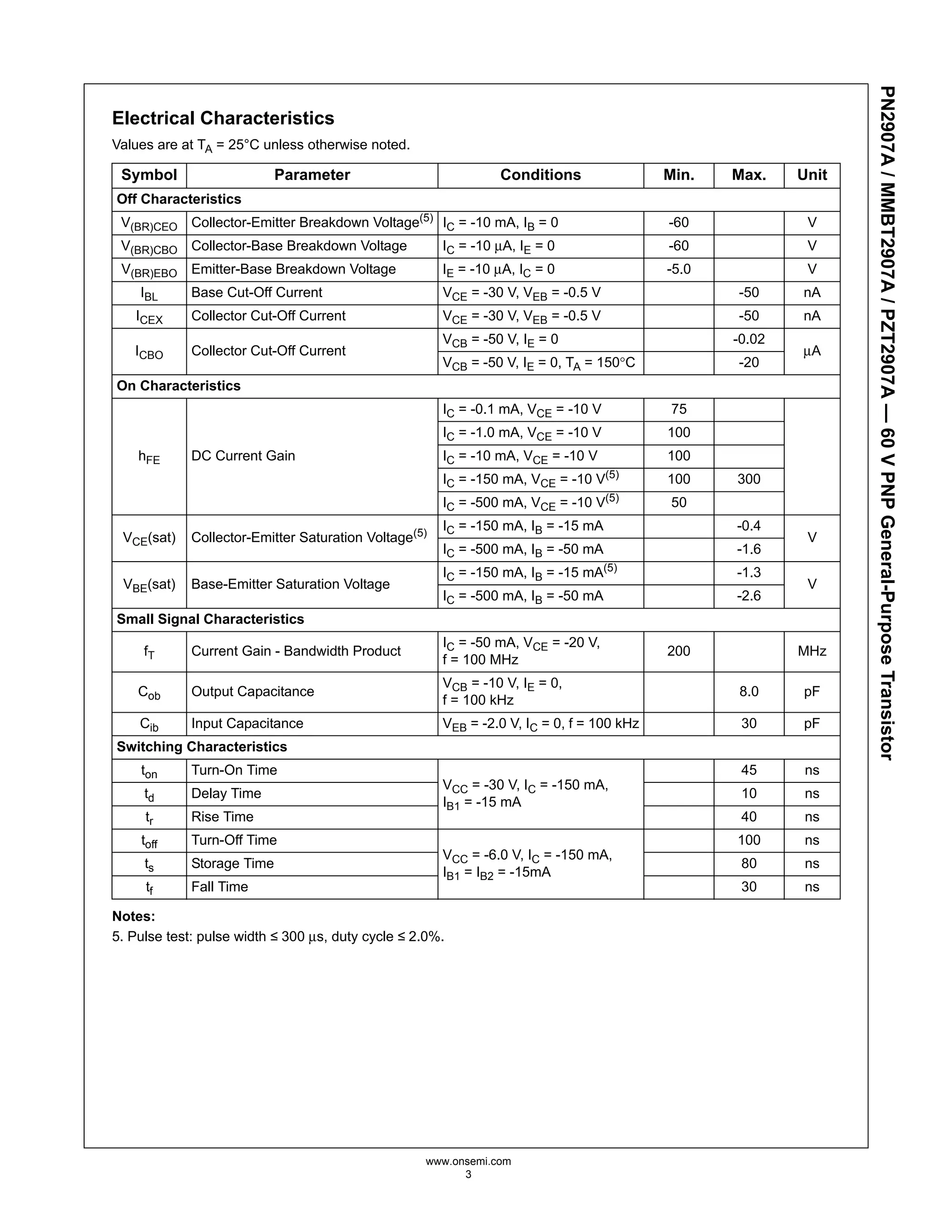 Original PNP Transistors PZT2907A PZT2907 2907 P2F SOT22-3 New On ...