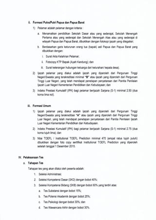 Pengumuman Seleksi CPNS Pusat Pelaporan dan Analisis Transaksi Keuangan (PPATK) TA. 2017 | PDF