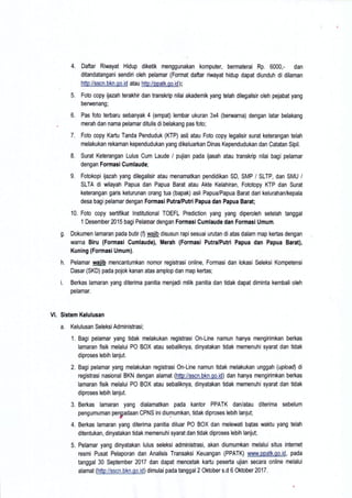 Pengumuman Seleksi CPNS Pusat Pelaporan dan Analisis Transaksi Keuangan (PPATK) TA. 2017 | PDF