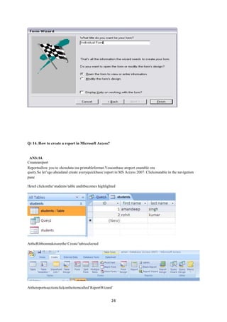 Information technology by Hiresh Ahluwalia | DOCX | Databases | Computer Software and Applications