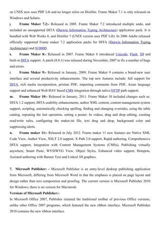 Explain the 10 commercial DTP Software and their uses with suitable example. By Shobhit Jain | PDF