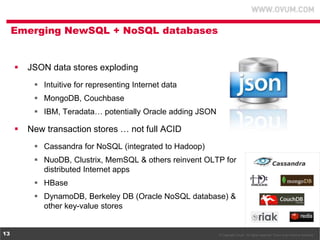 Hadoop, SQL & NoSQL: No Longer an Either-or Question | PPTX