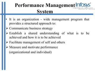 PMS OF INFOSYS | PPTX