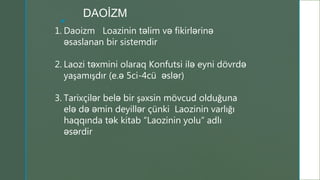 Qədim Çin fəlfəsi,Ancient Chinese philosophy | PPTX