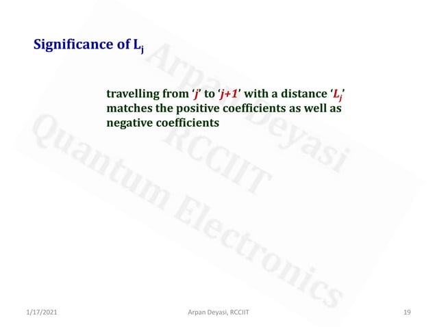 Calculation Of Transmission Coefficient Using Propagation Matrix Method