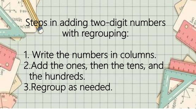Adding Numbers with Regrouping