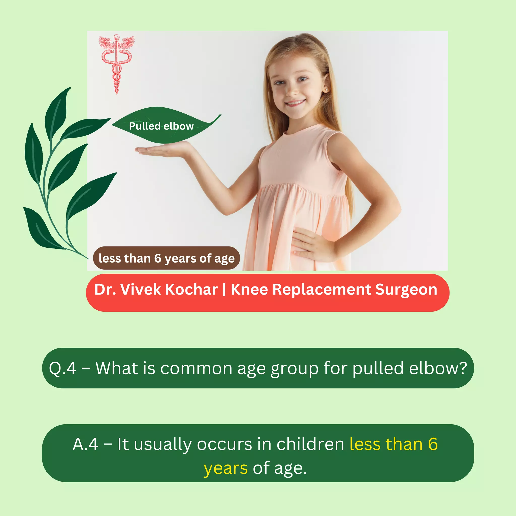 Pulled Elbow Reduction & Treatment for Children | PDF