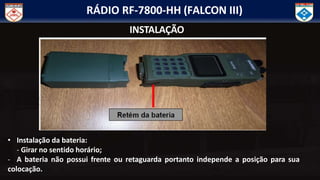 Q-403 - radios Vhf (Falcon III).pptx hhhh | PPTX