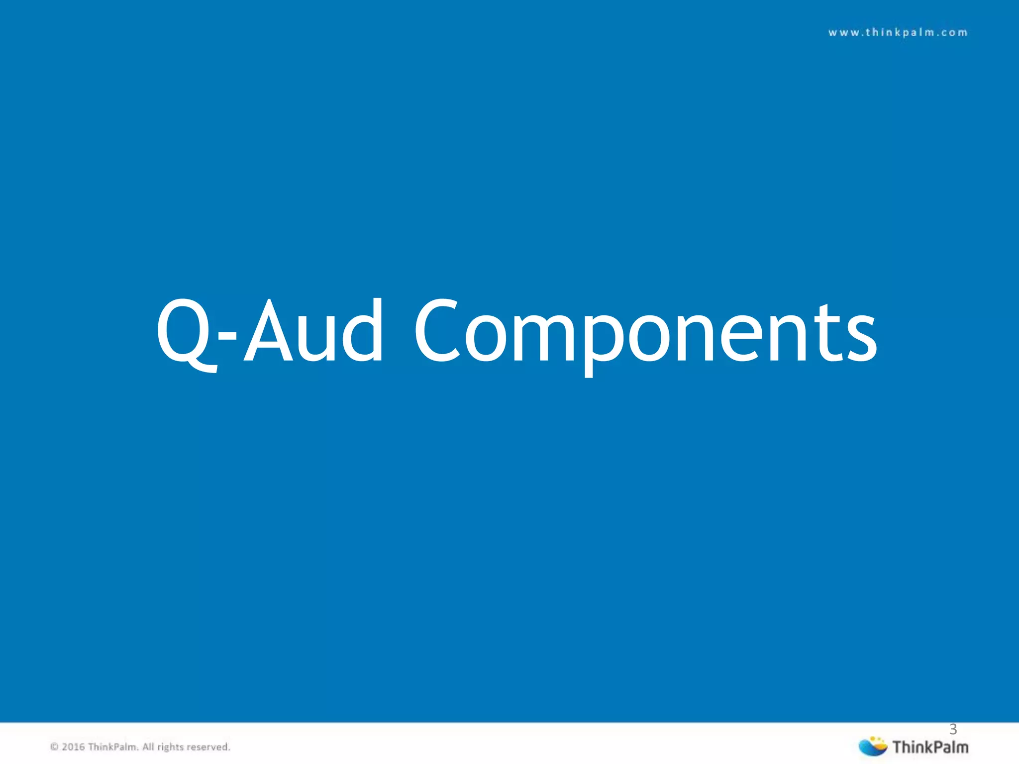 Q-Aud -Mobile Audit, Process Check and Inspection Software | PDF