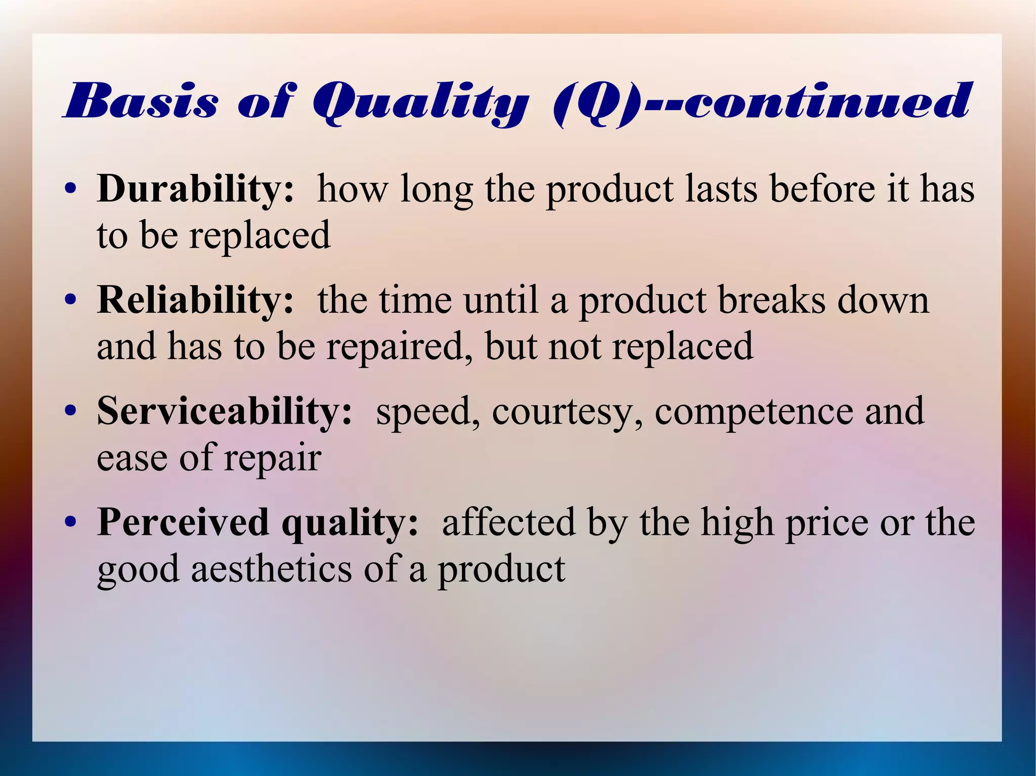 Quality (Q), Cost (C), Delivery (D)---Q-C-D | ODP