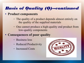 Quality (Q), Cost (C), Delivery (D)---Q-C-D | ODP