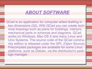 Q Cad Presentation | ODP