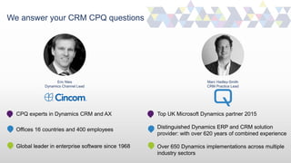 QCards: Dynamics CRM and CPQ | PPTX
