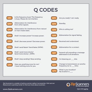 Q Codes | PDF