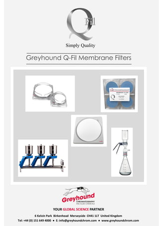 Q-Fil Membrane Filters Catalogue 2020 | PDF
