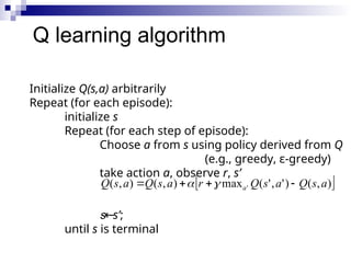 A guide to Q learning mathematics and its derivation | PPT