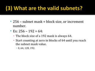 Lesson 2: Subnetting basics | PPS