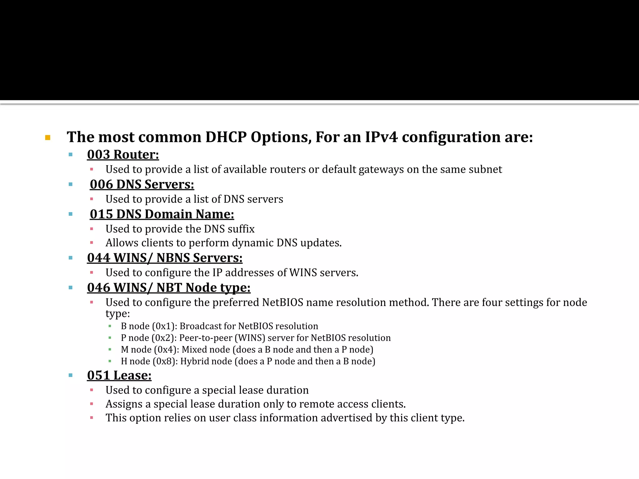 Lesson 6 Dynamic Host Configuration Protocol A Ppsx Computer 1060