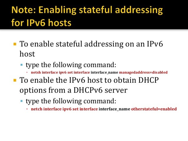 Lesson 6 Dynamic Host Configuration Protocol A