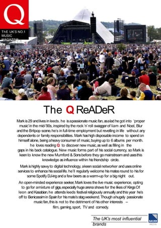 Q magazine media pack | PPTX