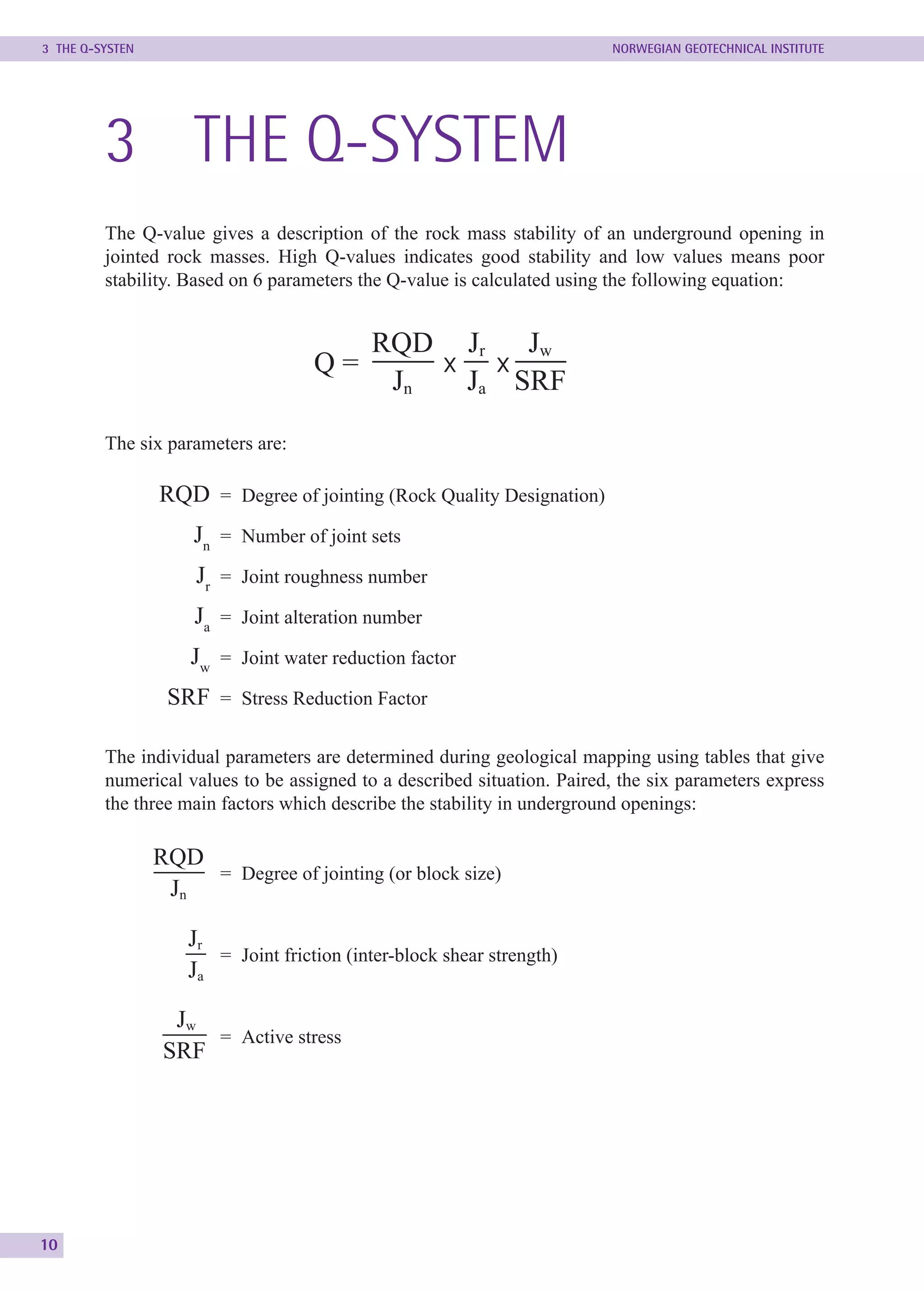 Q-Value (Q method handbook by NGI) | PDF