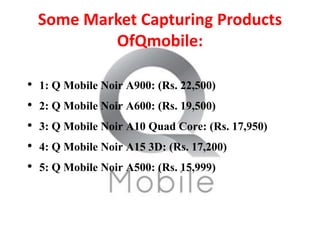 Qmobile Noir A500 Images