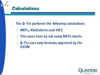 Quinton Q-tel Telemetry PPT | PPT