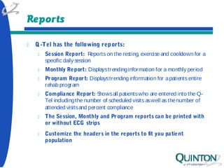 Quinton Q-tel Telemetry PPT | PPT