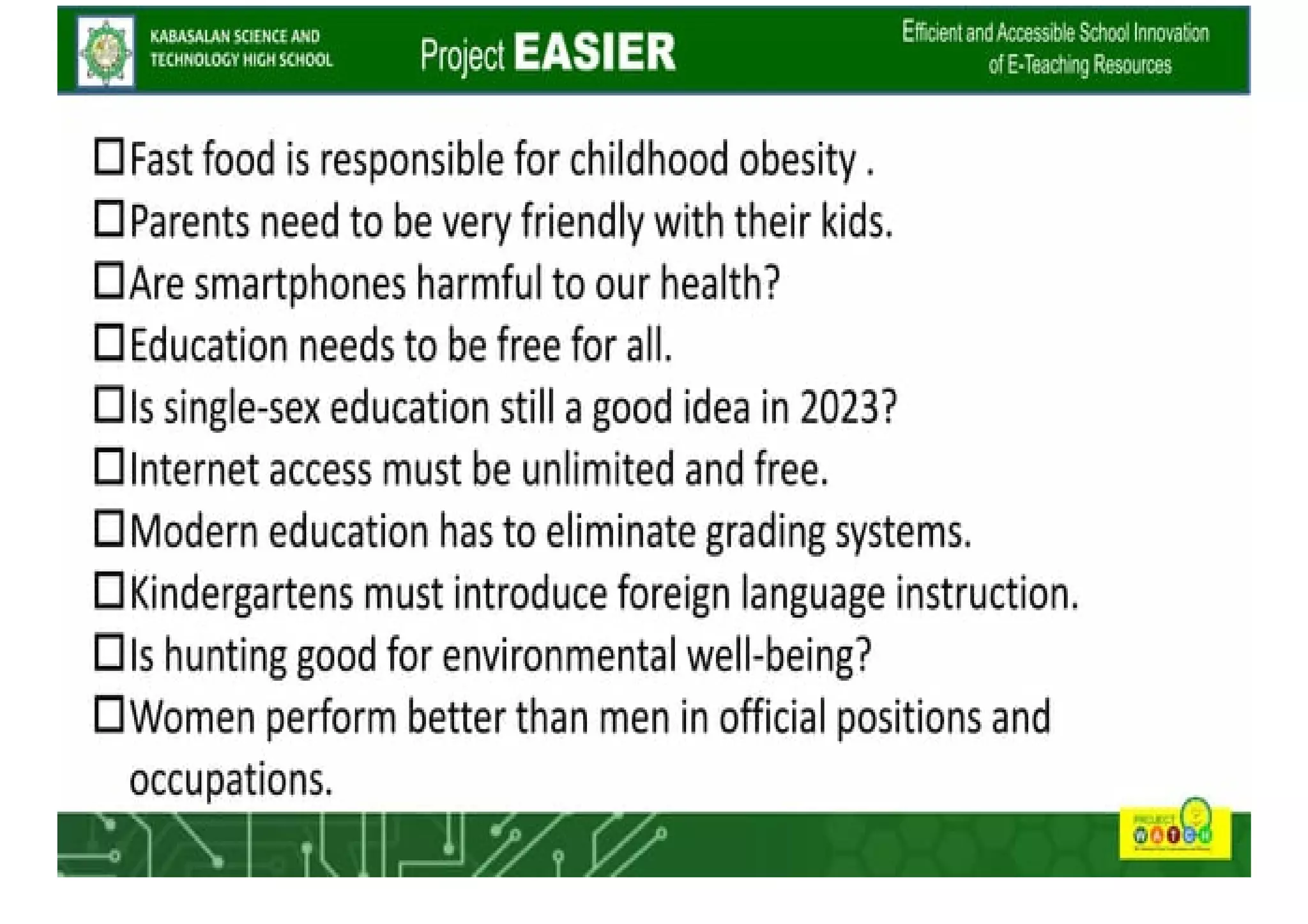 Q-Week Argumentative Essay - Copy .Pptx